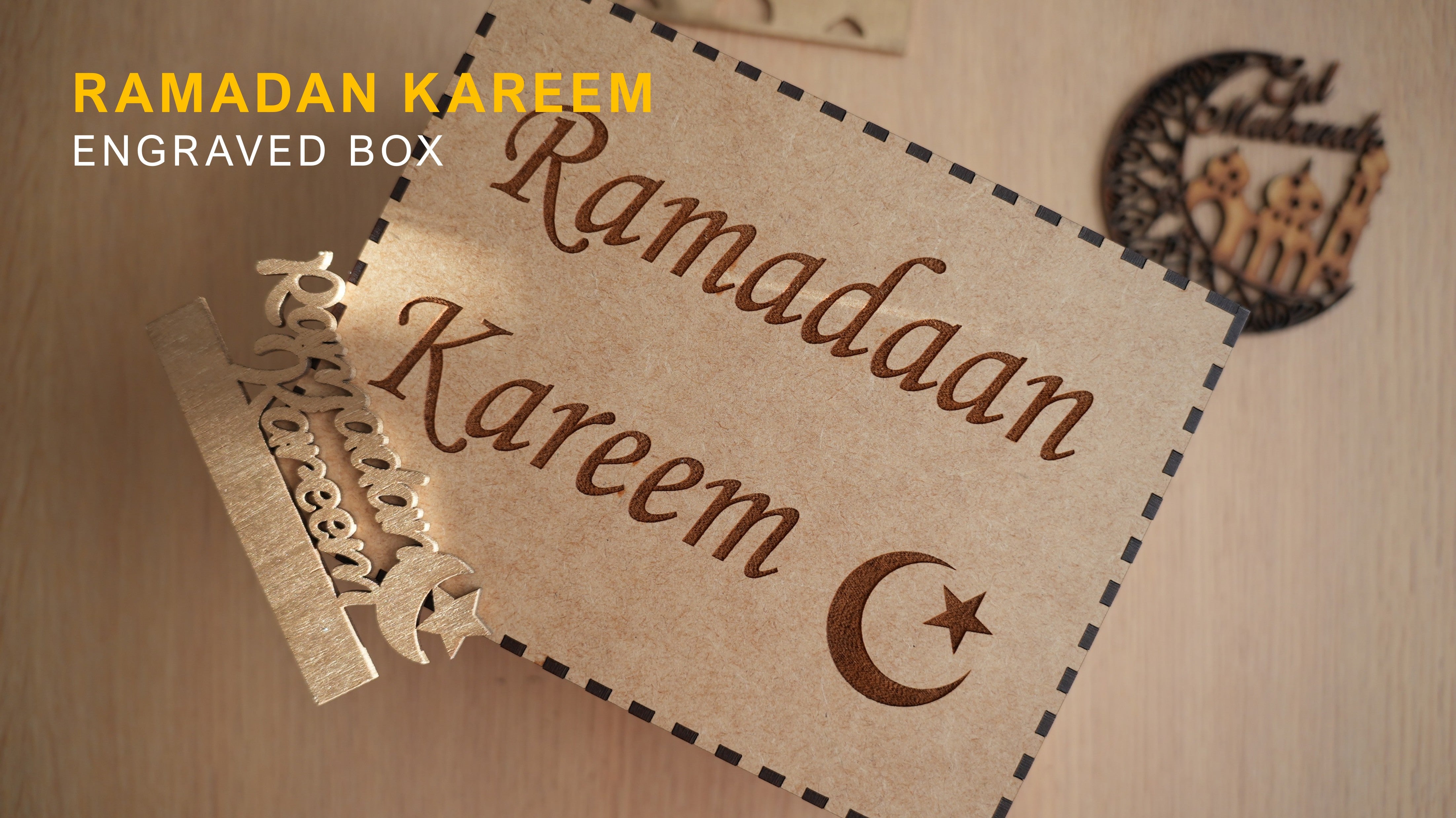 Ramadan Engraved Gift Box – Build Your Basket
